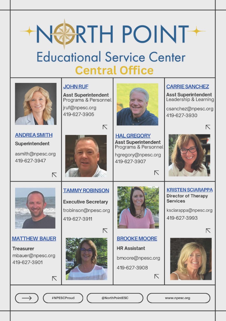 North Point Educational Service Center - Our Administrative Team